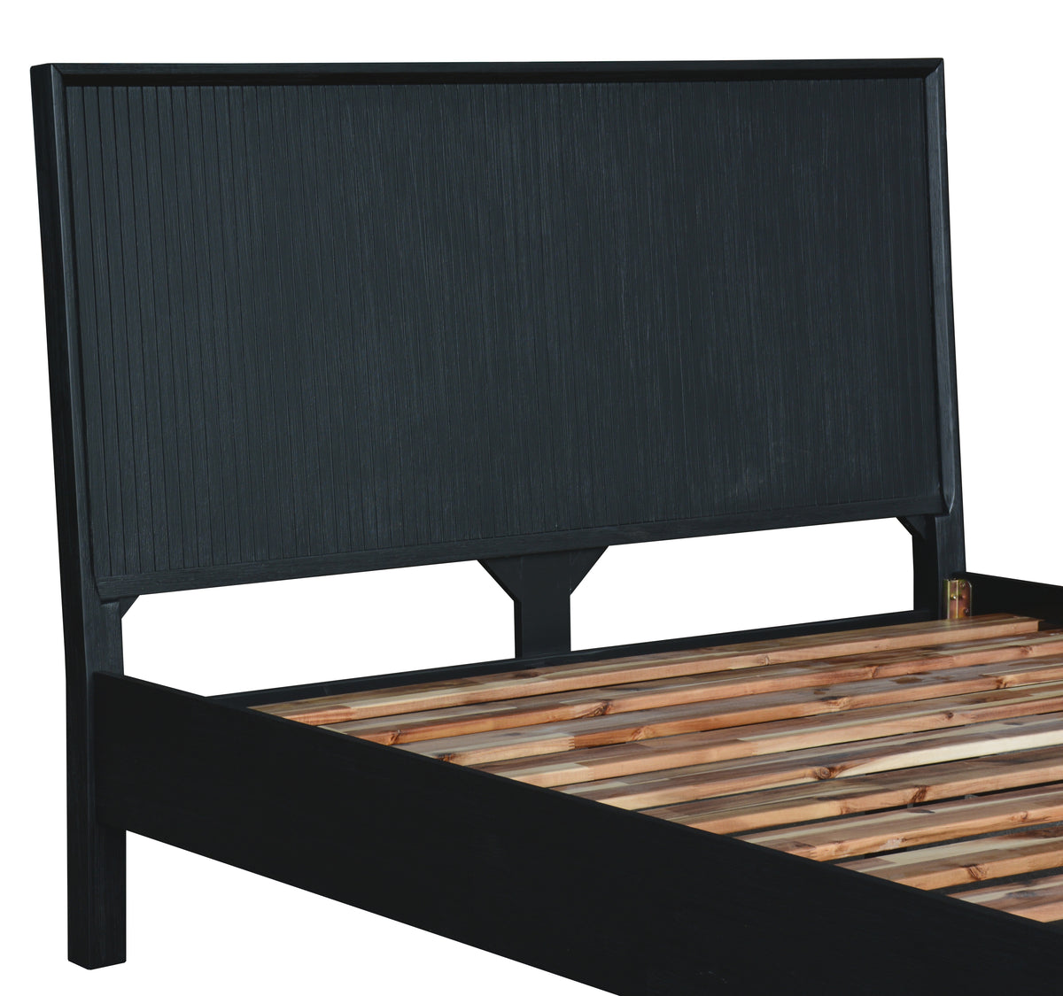Elara Bedframe Brushed Black – Bevmarks