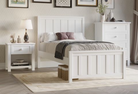Jessie Bedframe White – Bevmarks