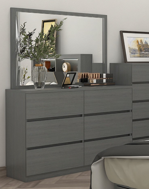 Luka Dressing Table with mirror - Bevmarks