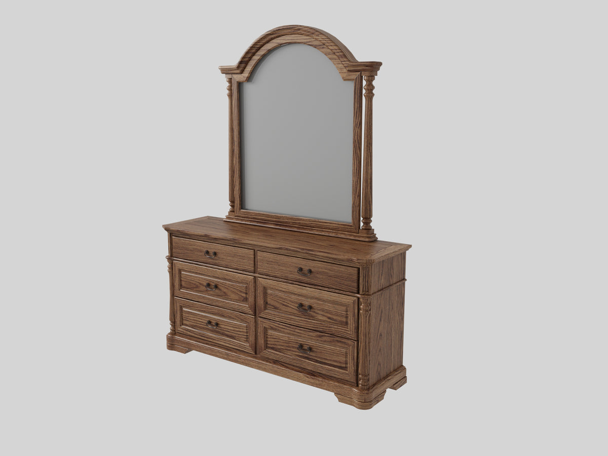 Hawthorn Dresser Mirror – Bevmarks