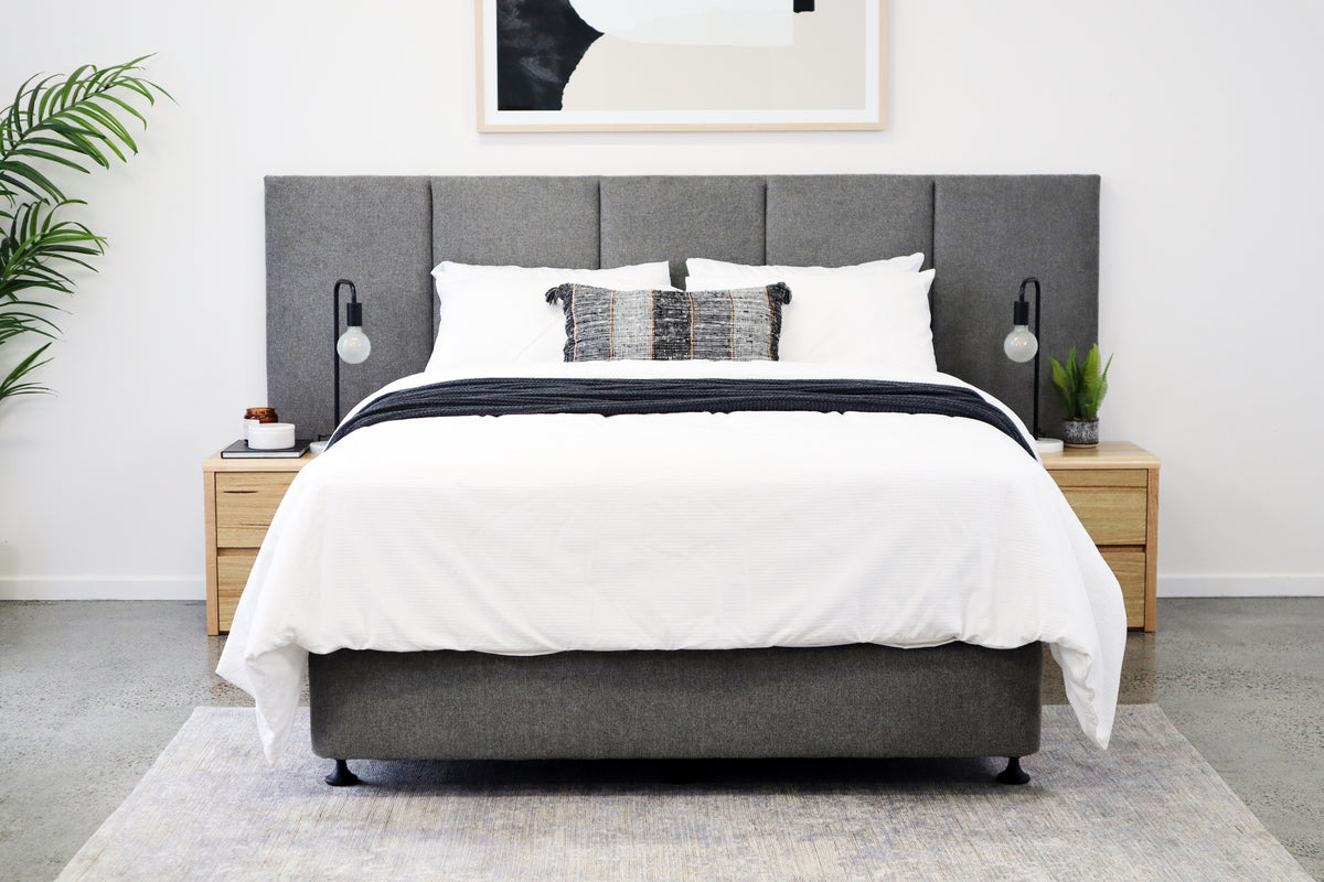 Provence Extended bedhead - Anole Natural – Bevmarks